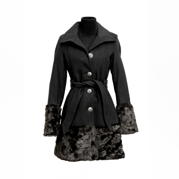 Black Rivet | Jackets & Coats | Black Rivet Trench Coat Xs | Poshmark